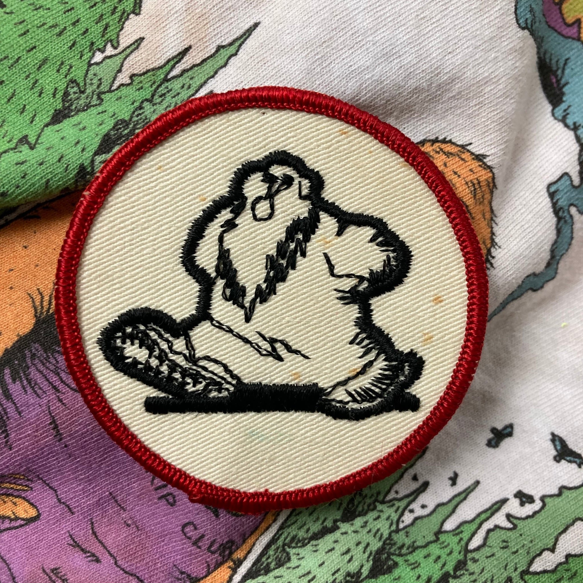 Vintage Mr. Natural embroidered patch – RAD Shirts Custom Printing