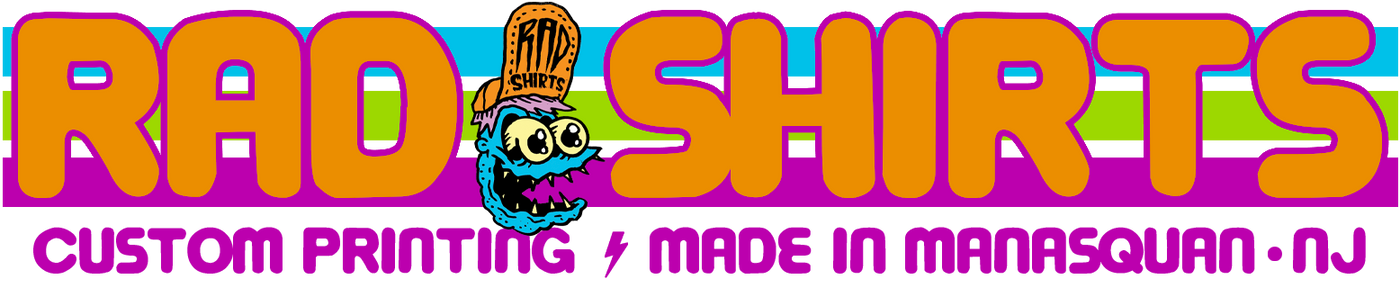 RAD Shirts Custom Shirt Printing Manasquan NJ Radcakes Art DTG tshirts ...