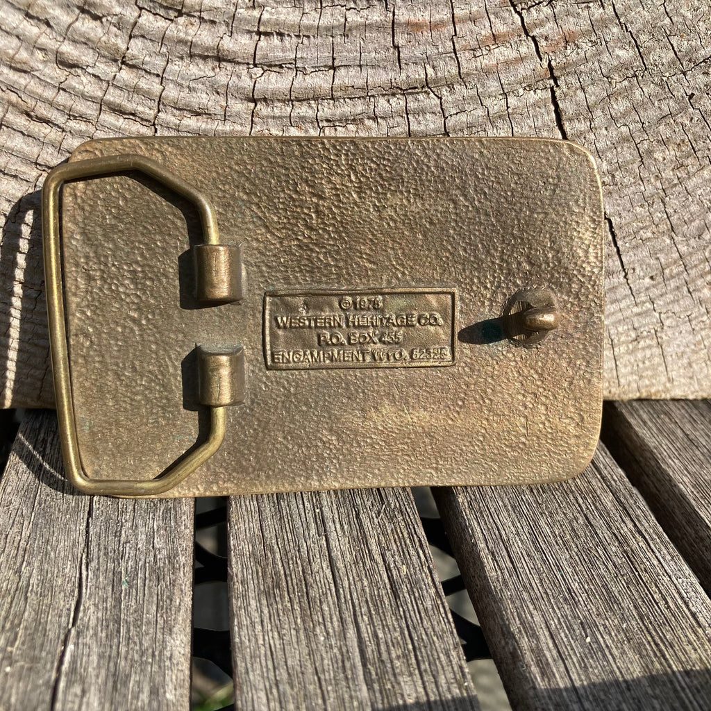 1973 A BAR A Ranch belt buckle – RAD Shirts Custom Printing