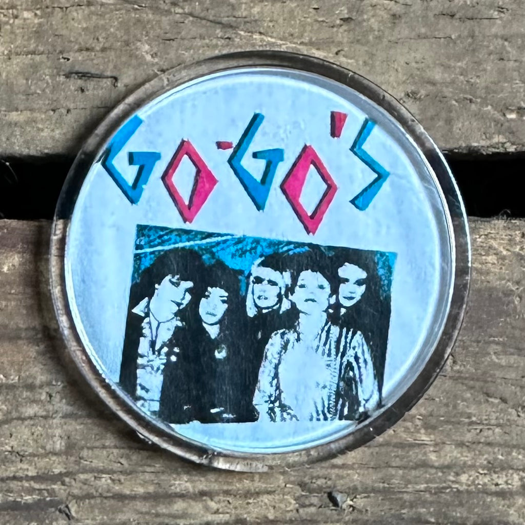 Set of Vintage Plastic Go-Go's/Pat Benatar Pinback Buttons – RAD Shirts ...