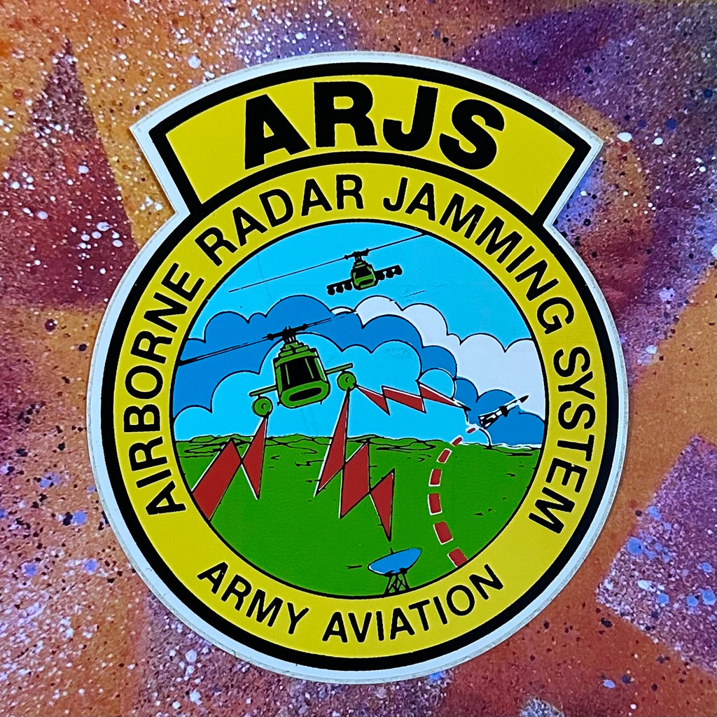 Vintage ARJS Army Aviation Sticker – RAD Shirts Custom Printing