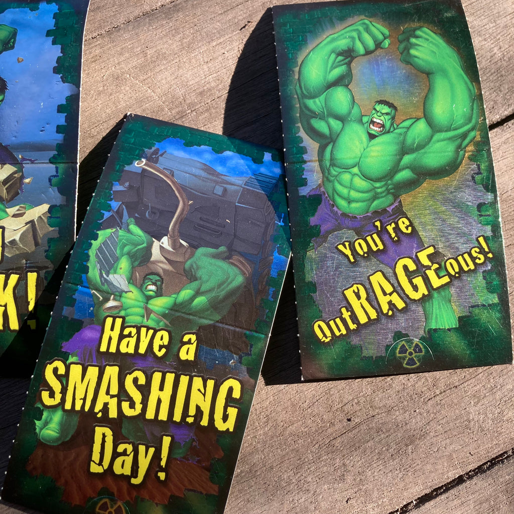 2004 Incredible Hulk Valentine card collection of 4 – RAD Shirts Custom ...