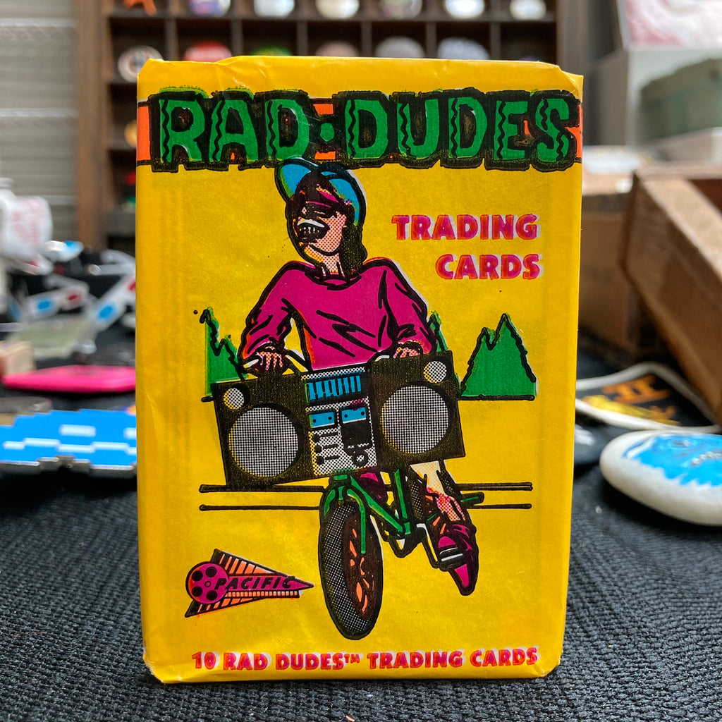 Rad Dudes trading cards (1990, Pacific Trading) – RAD Shirts Custom ...