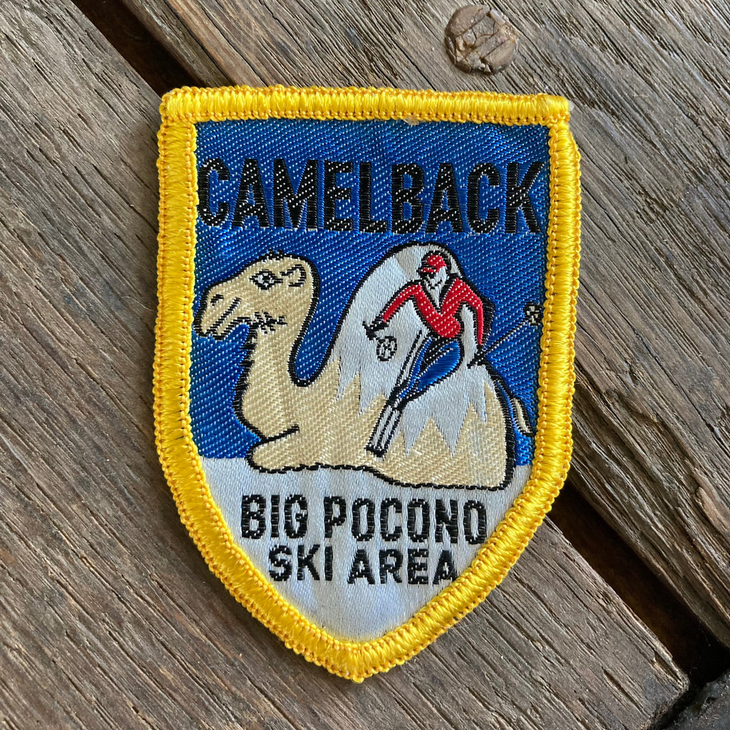 Vintage Camelback Big Pocono Ski patch – RAD Shirts Custom Printing