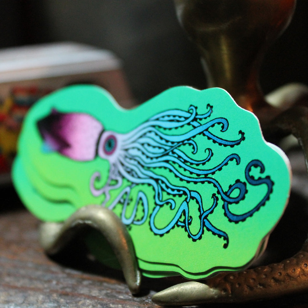 RadCakes Squid sticker – RAD Shirts Custom Printing