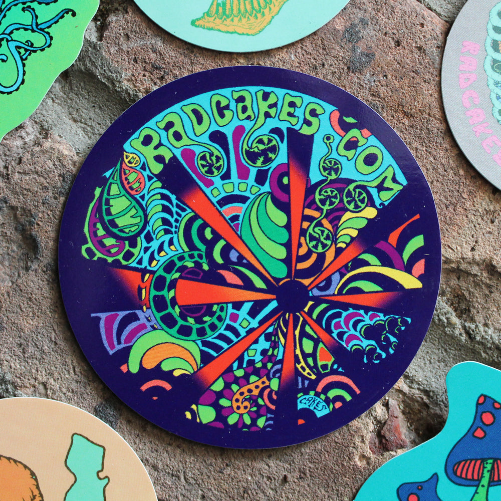 RadCakes 2018 sticker pack – RAD Shirts Custom Printing
