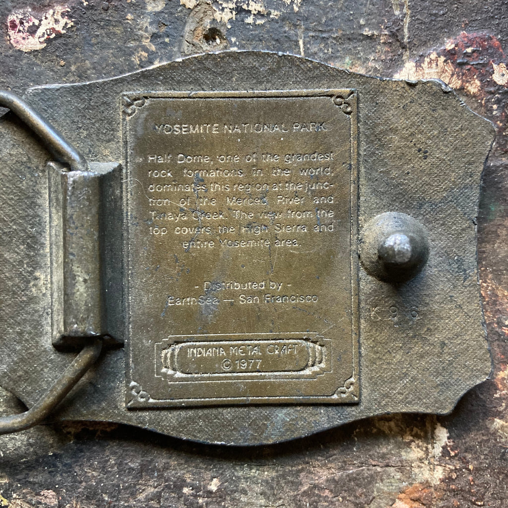 1977 Yellowstone National Park belt buckle by Indiana Metal Craft – RAD ...