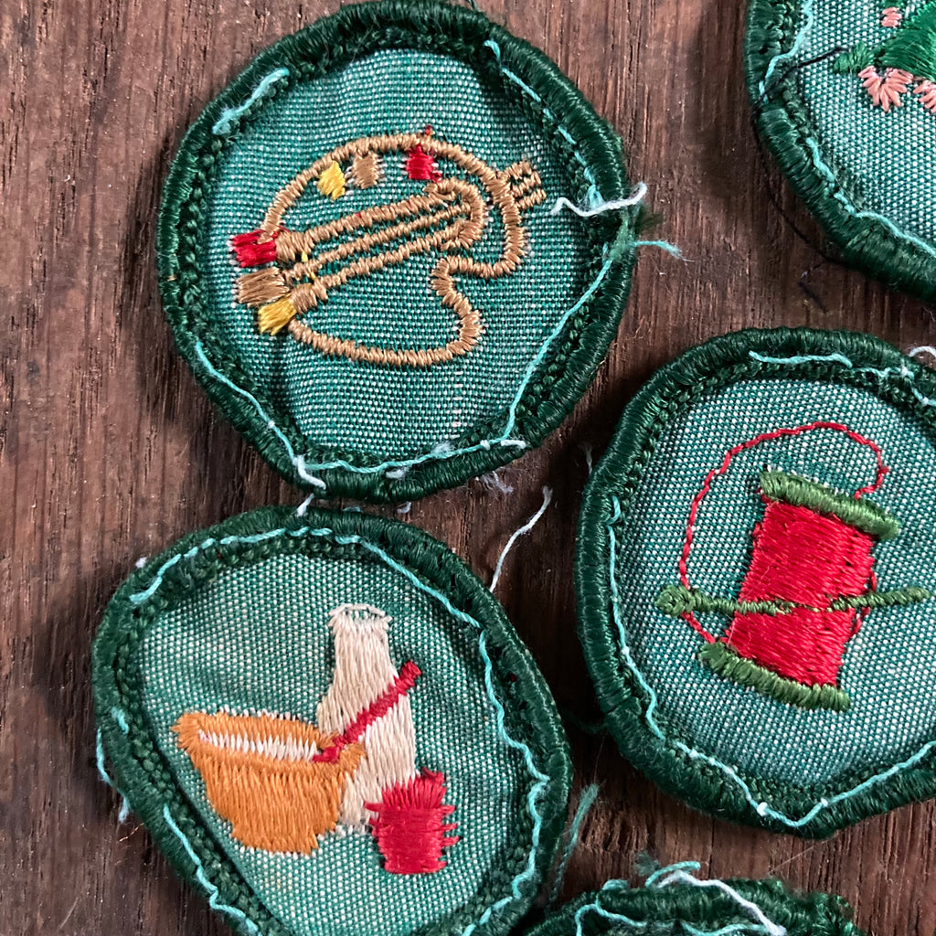 Set of 8 Vintage Girl Scout merit patches – RAD Shirts Custom Printing