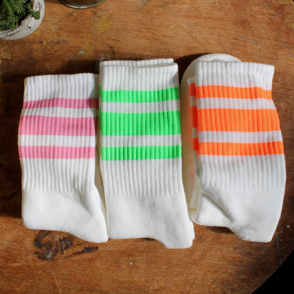 Neon Pink Tube Socks – RAD Shirts Custom Printing