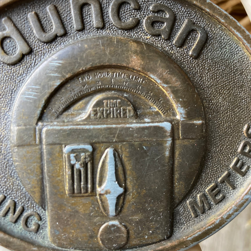 Vintage Duncan Parking Meters belt buckle – RAD Shirts Custom Printing