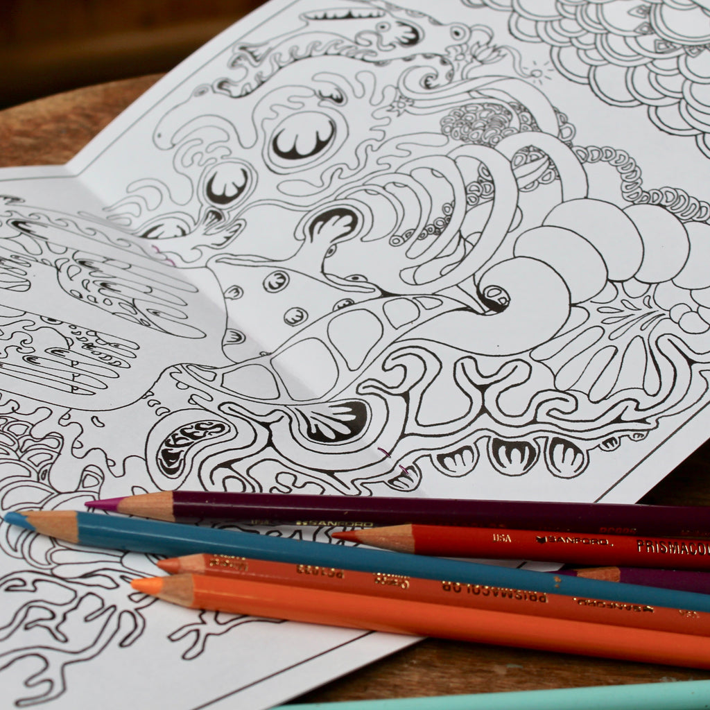 Radcakes Coloring Book #1 – RAD Shirts Custom Printing