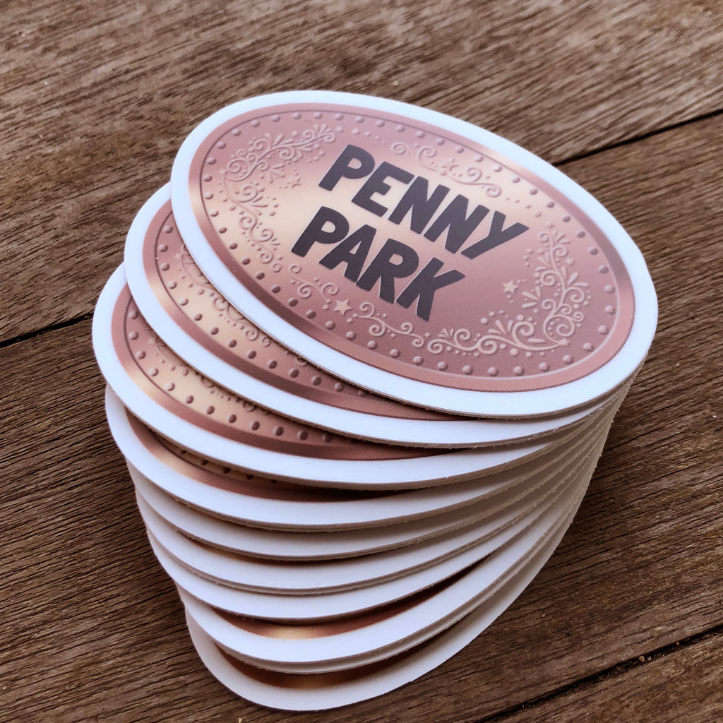 Penny Park Stickers – RAD Shirts Custom Printing