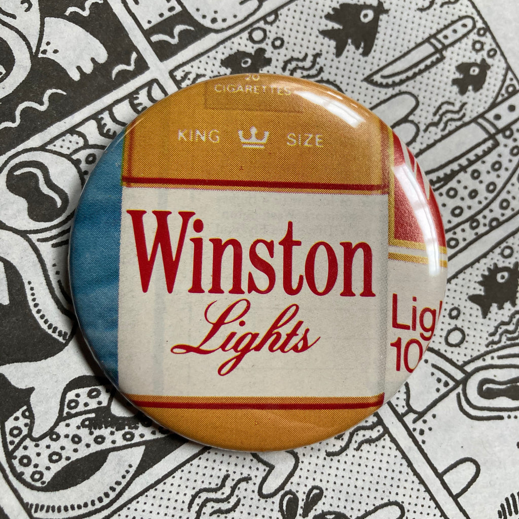 Winston Lights 2.25" pinback button – RAD Shirts Custom Printing