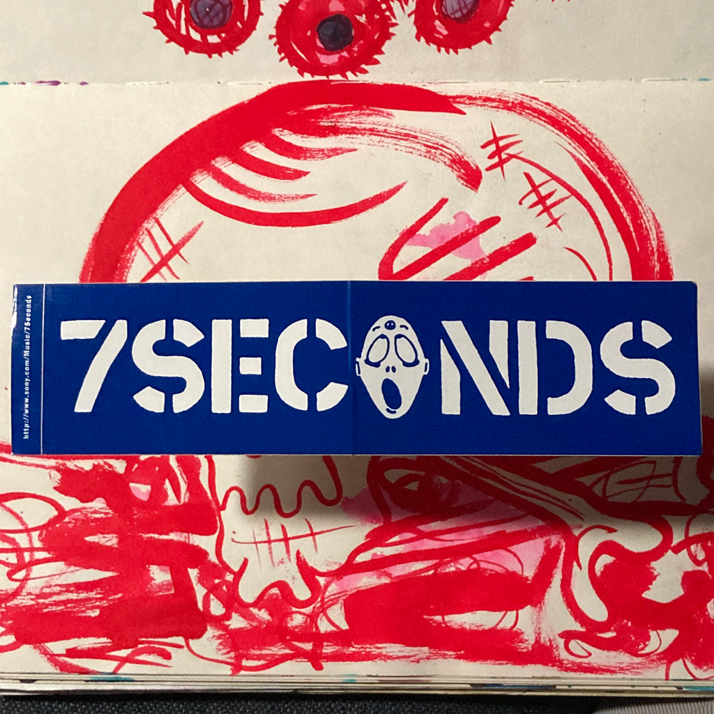 Retro 7 Seconds sticker – RAD Shirts Custom Printing